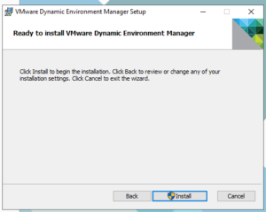 How to setup Dynamic Environment Manager – Installing the Management Console. | port115