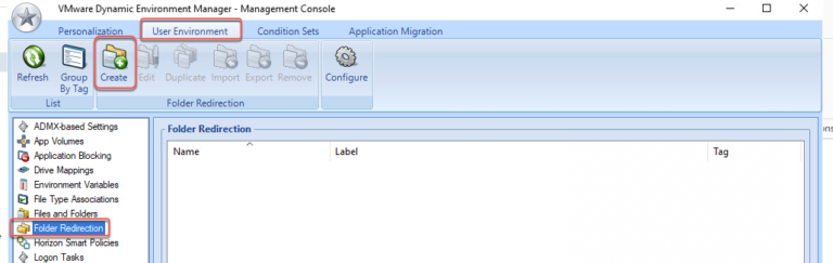How to configure Dynamic Environment Manager – Folder Redirection | port115
